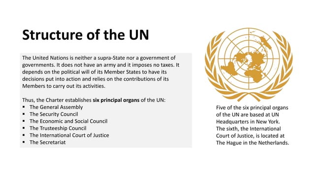 The United Nation Introduction and Info.ppt