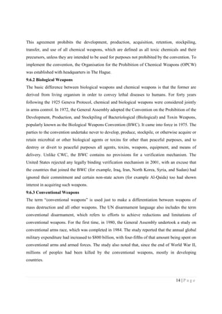 The un and the process of disarmament | PDF