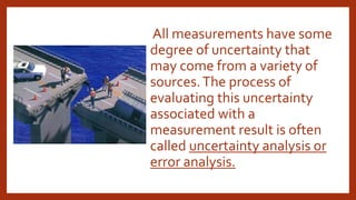 The uncertainty of measurements | PPTX