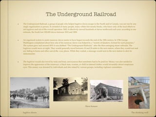The underground railroad | KEY