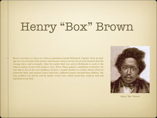 The underground railroad | KEY