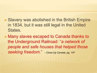 The underground railroad | PPT