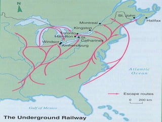The underground railroad | PPTX
