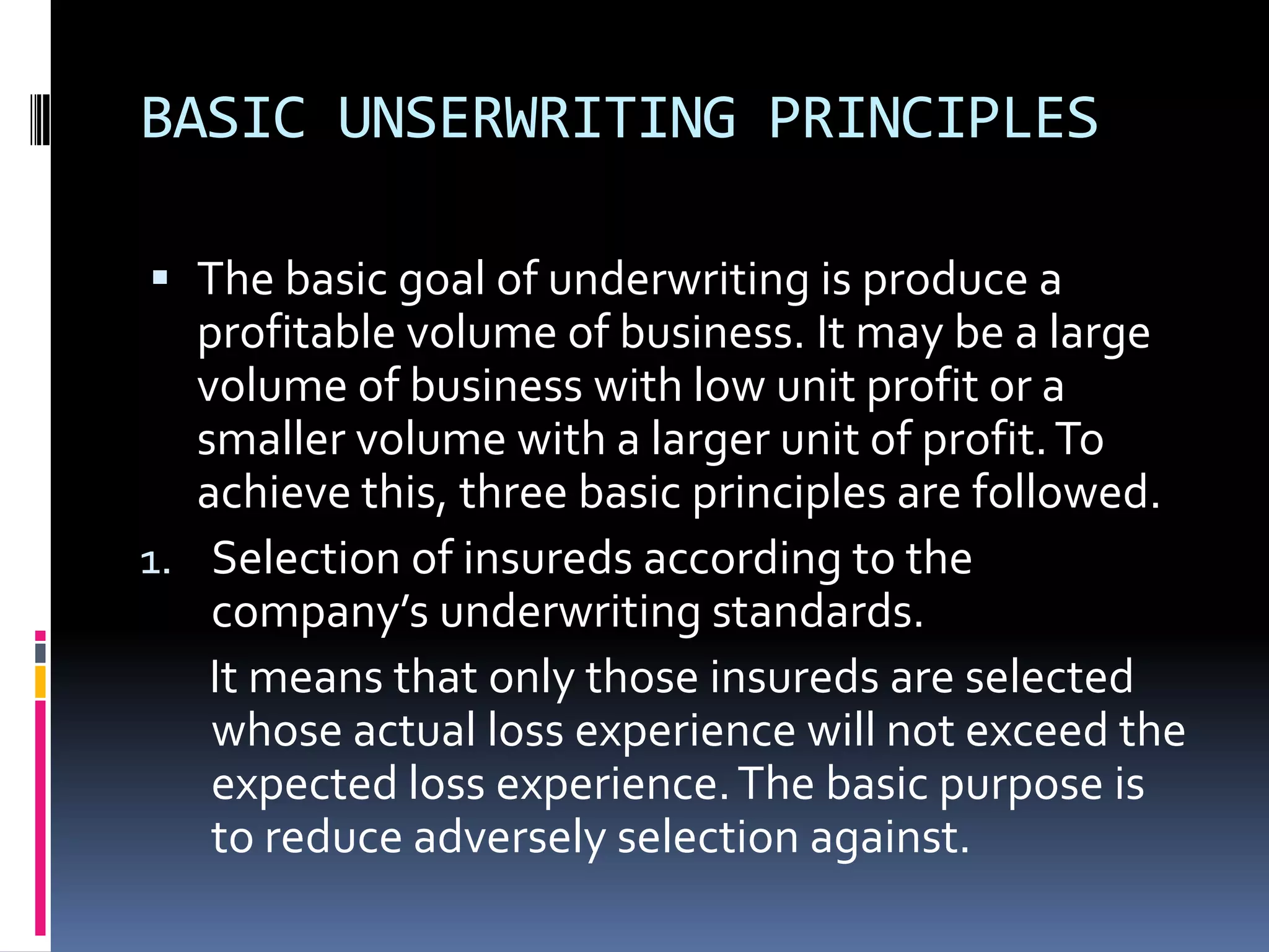 The Underwriting Cycle | PPTX