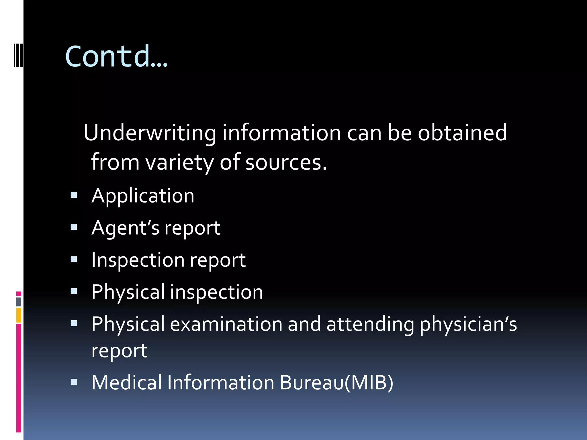 The Underwriting Cycle | PPTX