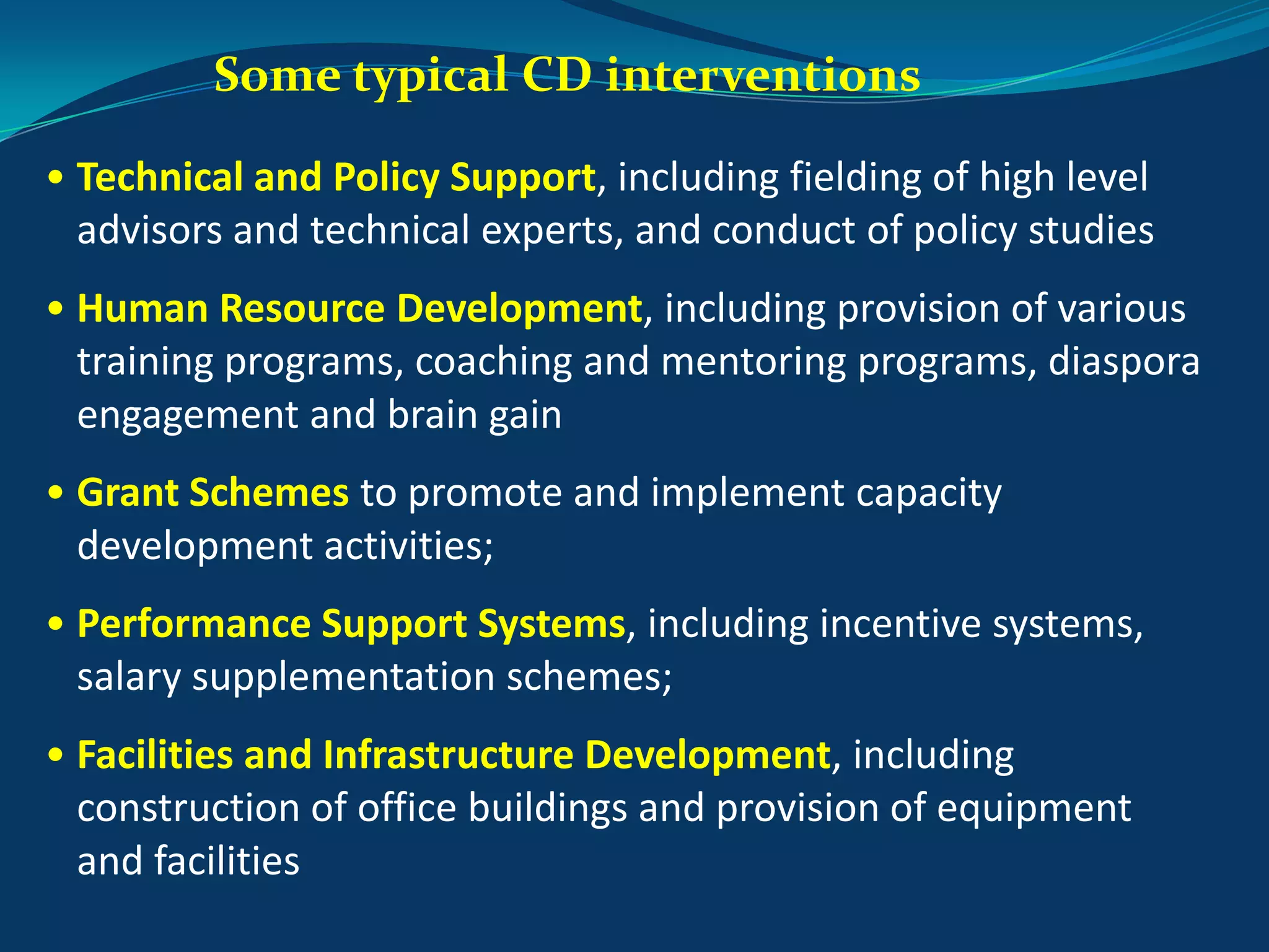 The UNDP Capacity Development Approach | PPTX
