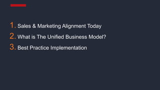 The Unified Business Model Structsales | PPT