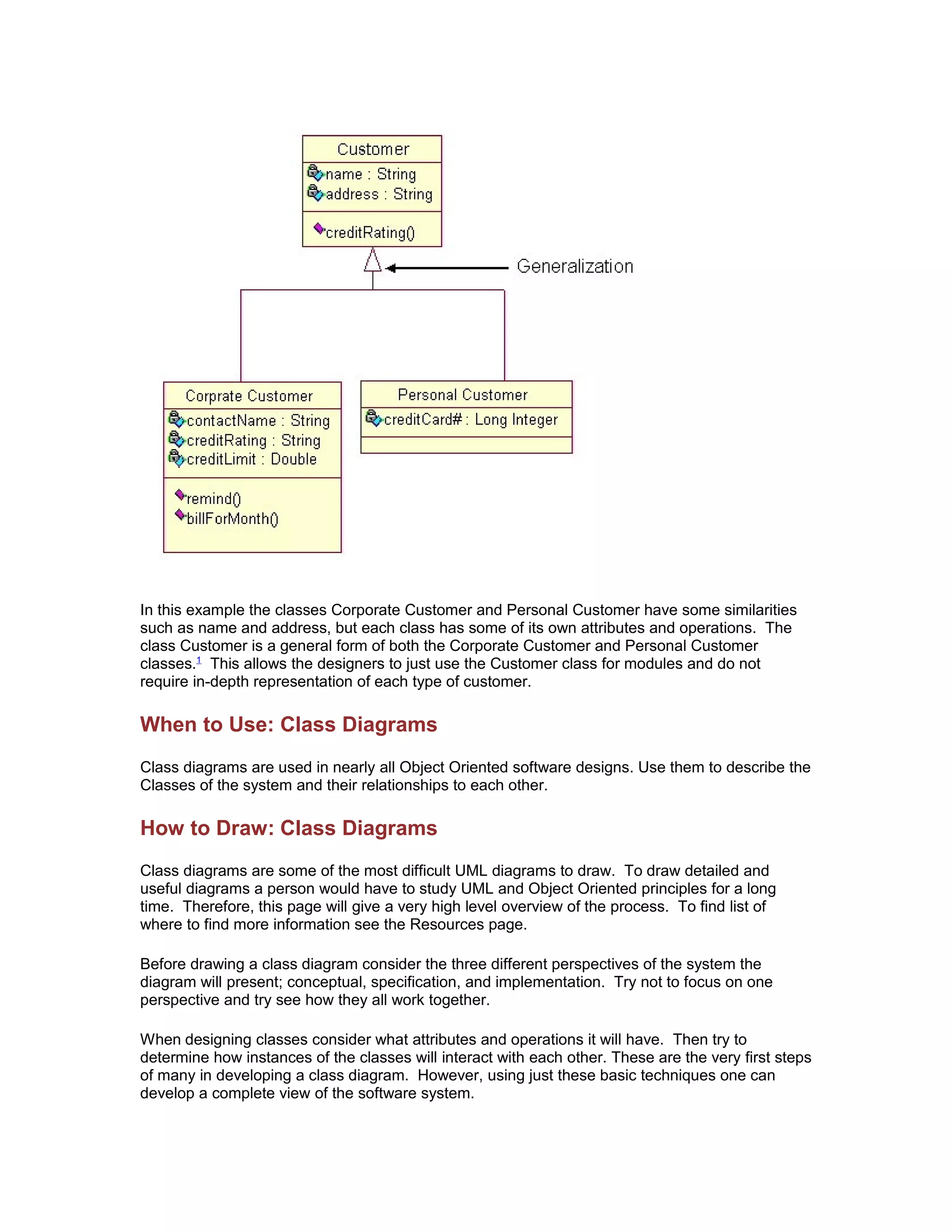 Design UML diagrams | PDF