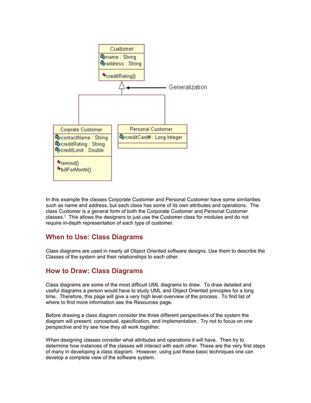 Design UML diagrams | PDF