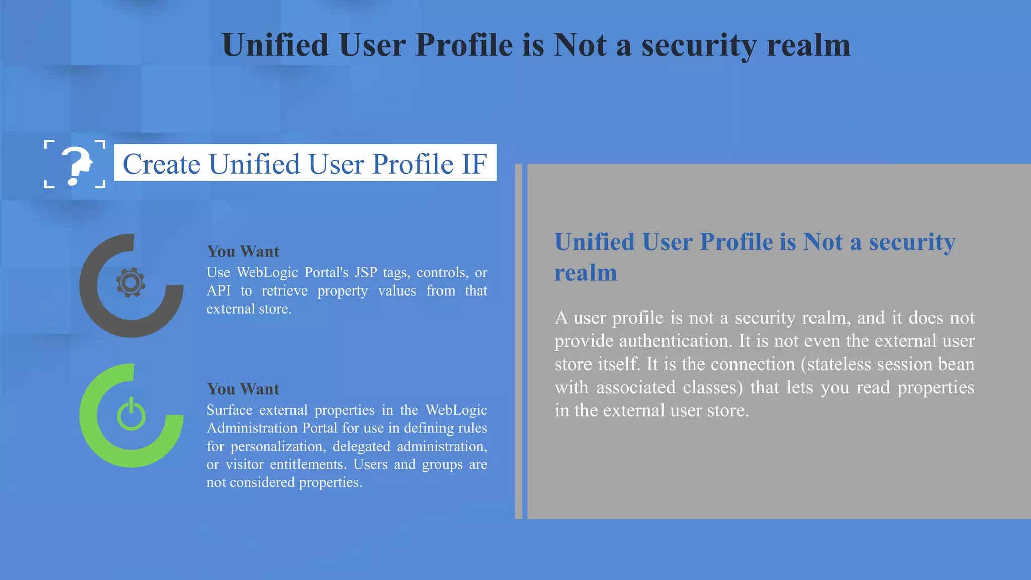 The unified user profile fin. (1) | PPTX