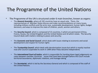 The UN in a Nutshell | PPT