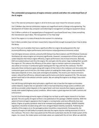 The unintended consequences of engine emission controls | PDF