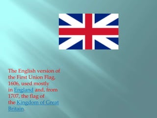 The Union flag history | PPT