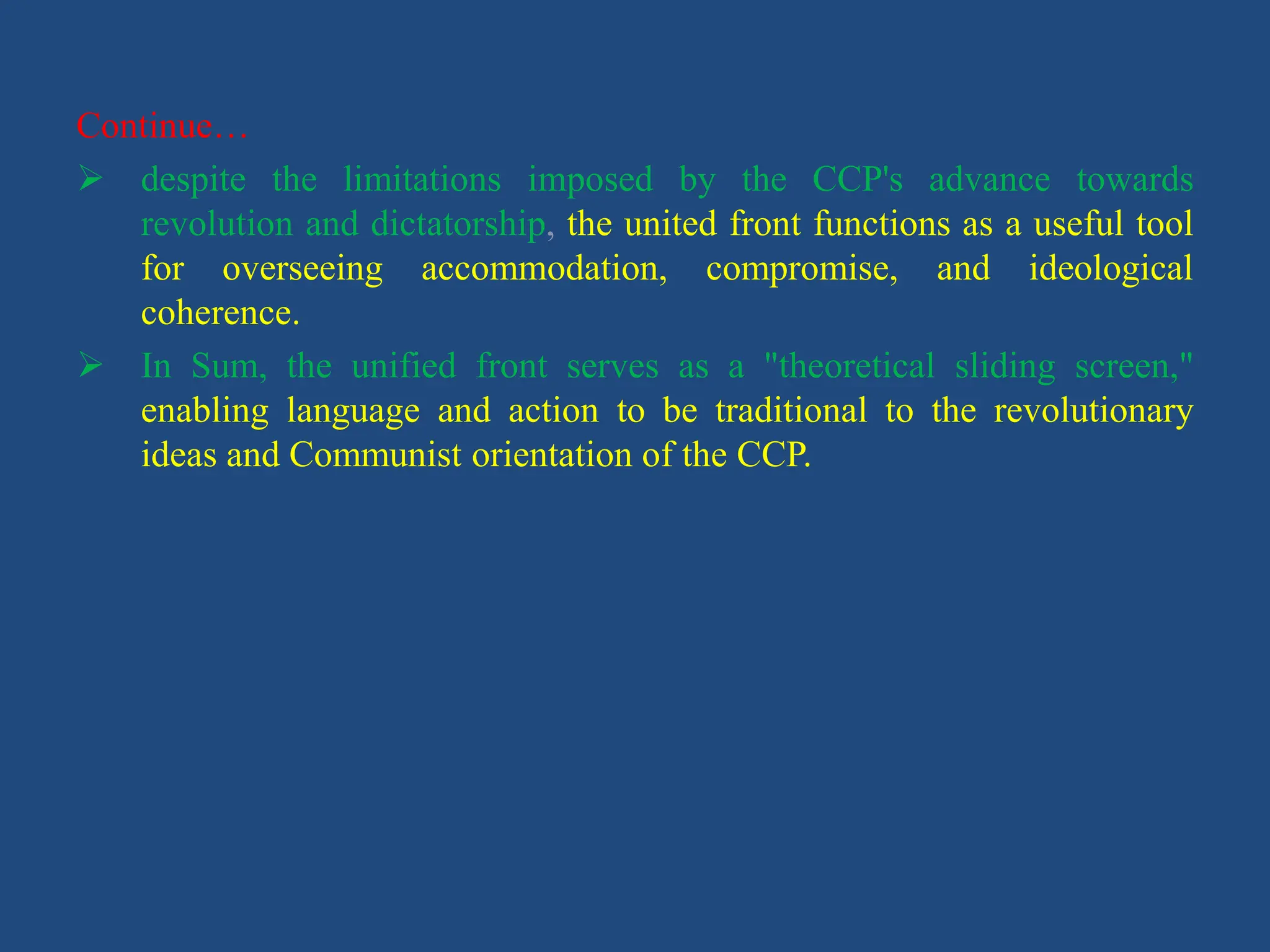 The United Front The Magic Weapon of the CCP.pptx