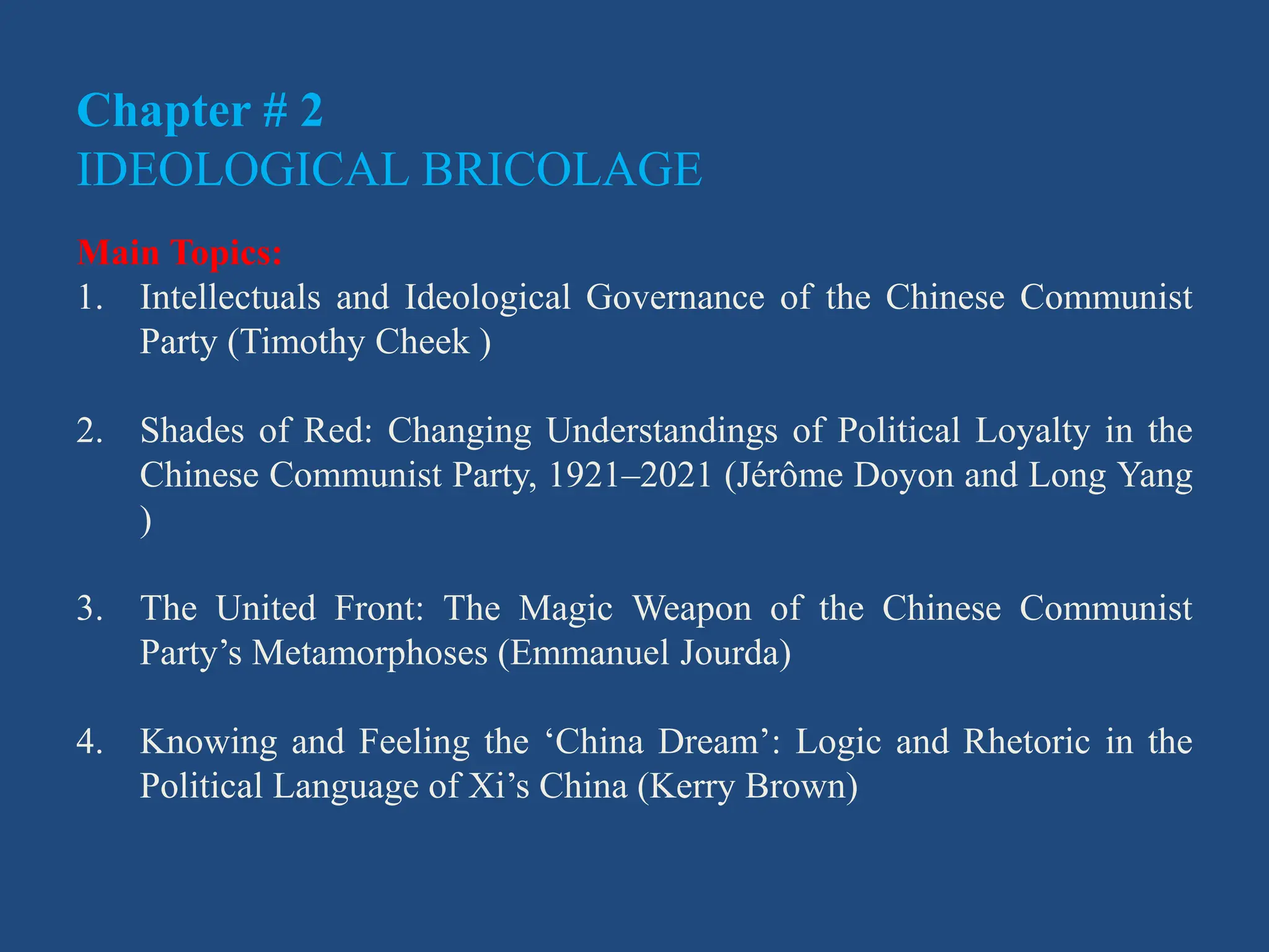 The United Front The Magic Weapon of the CCP.pptx