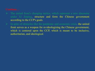 The United Front The Magic Weapon of the CCP.pptx