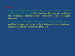 The United Front The Magic Weapon of the CCP.pptx