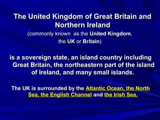 The united kingdom | PPT