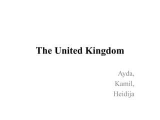 The united kingdom | PPT