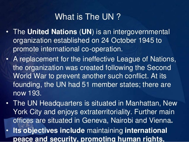 The united nations