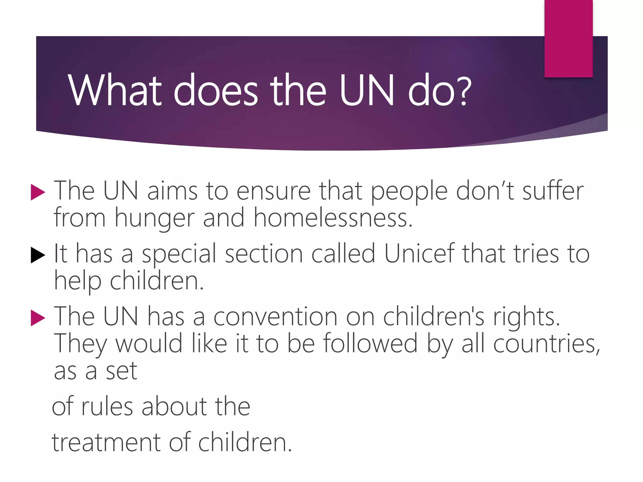 The united nations | PPT