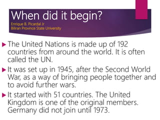 The united nations | PPT