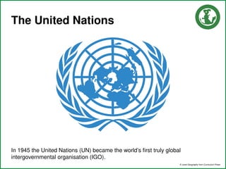 Comprehensive Overview of the United Nations: History, Structure, and ...