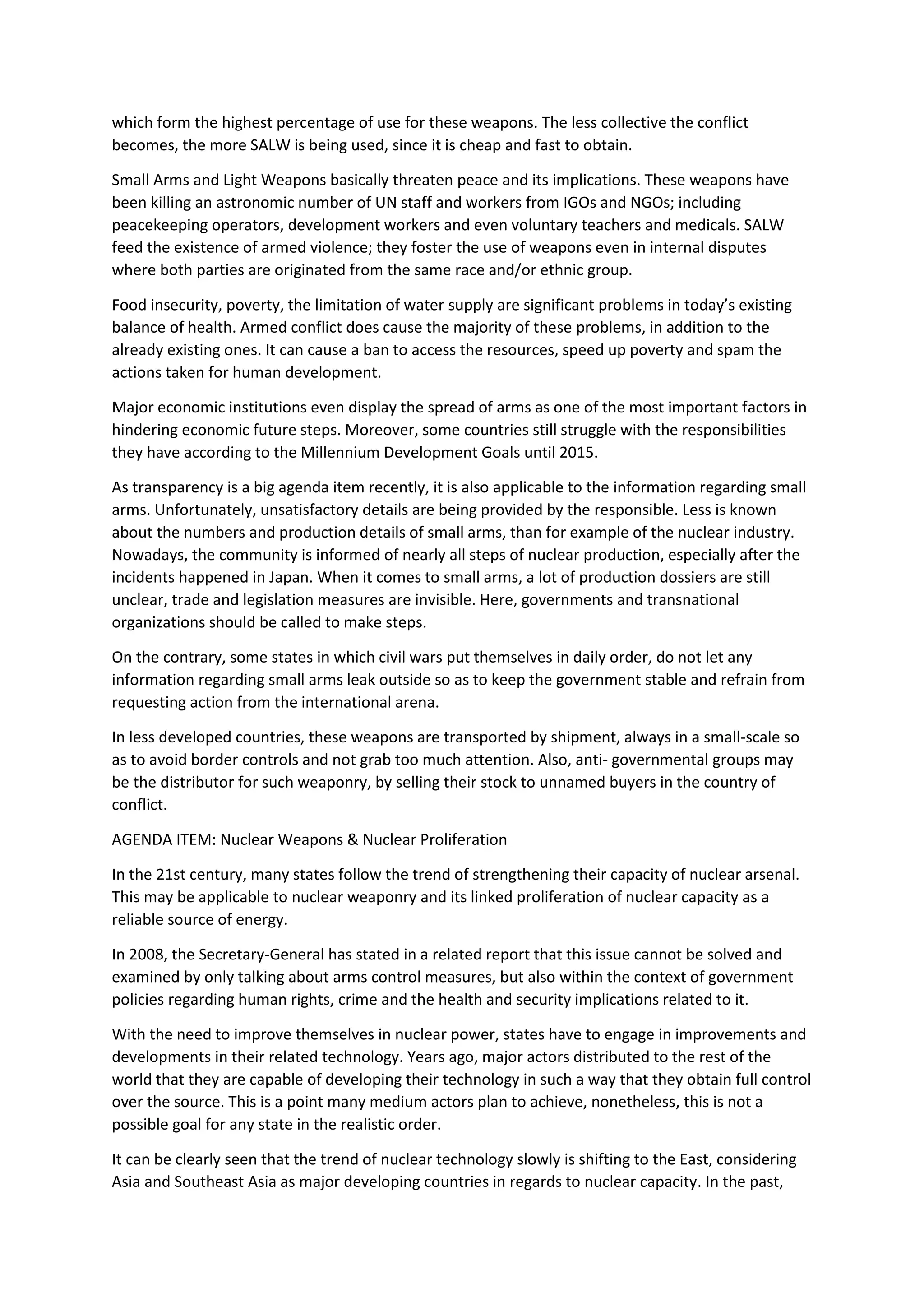 The united nations security council | DOCX