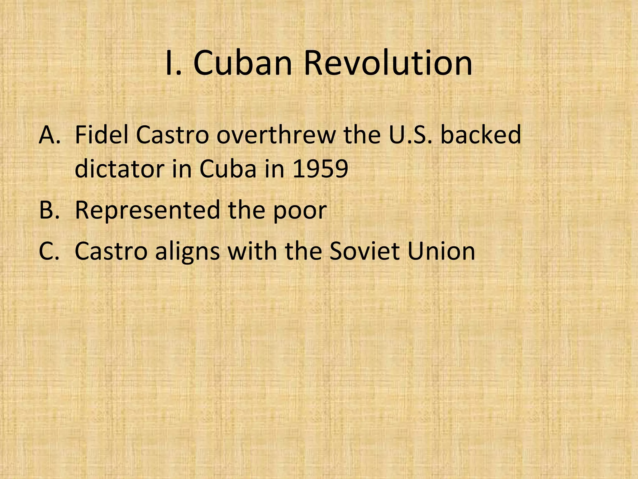 The united states and cuba | PPT