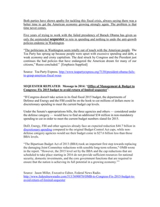 THE UNITED STATES ARMY - Forced Reductions 2015 by President Barack ...