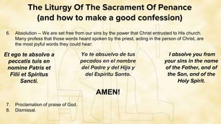 The Forgotten Sacrament: The Sacrament of Reconciliation | PPT