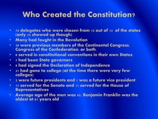 The united states constitution | PPTX