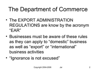 The United States Government Has Some New Rules | PPT