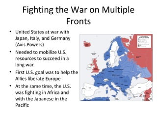 The United States in World War II | PPT