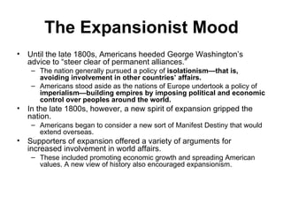 The United States Looks Overseas | PPT