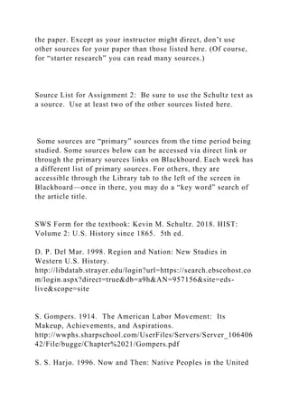 The United States went through dramatic economic change during a | PDF