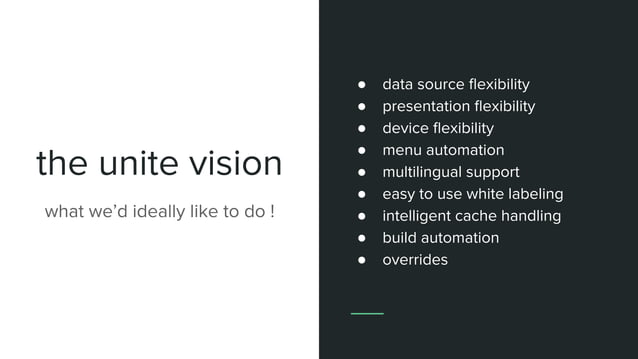 The Unite Framework | PDF