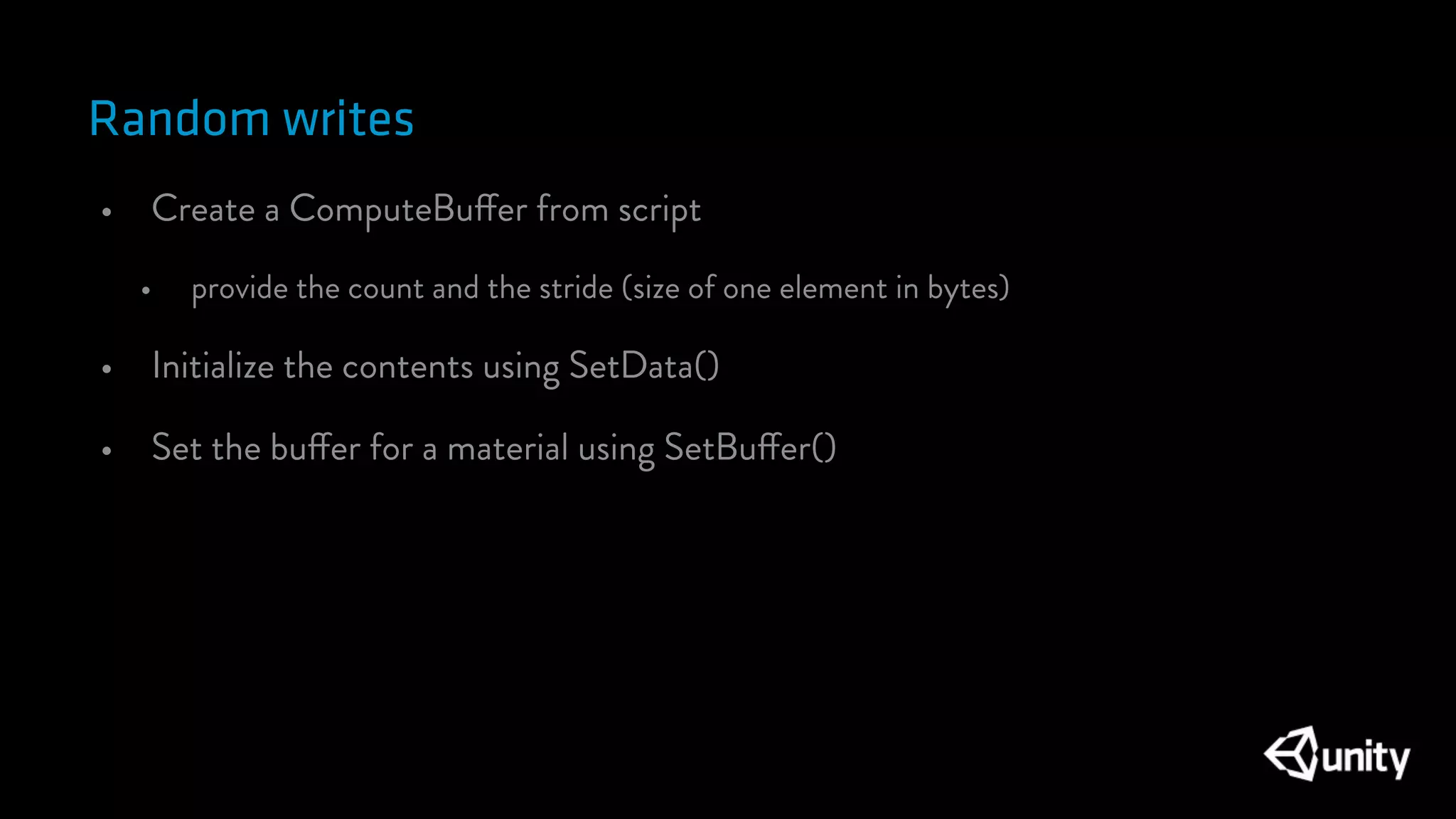 [UniteKorea2013] The Unity Rendering Pipeline | PPT