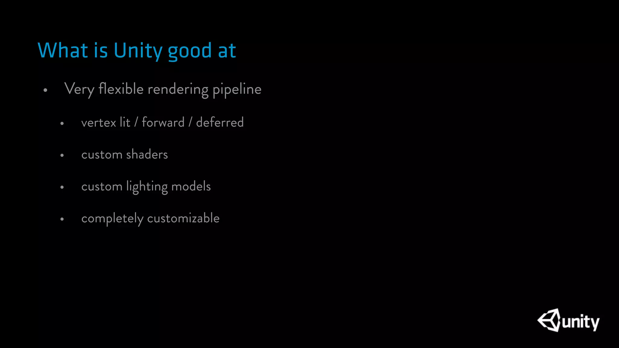 [UniteKorea2013] The Unity Rendering Pipeline | PPT