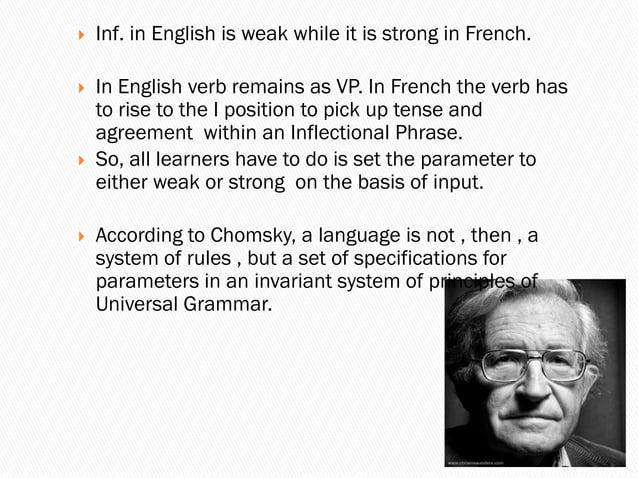The universal grammar approach | PPTX | Programming Languages | Computing