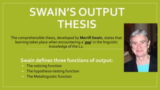 The universal hypothesis | PPTX