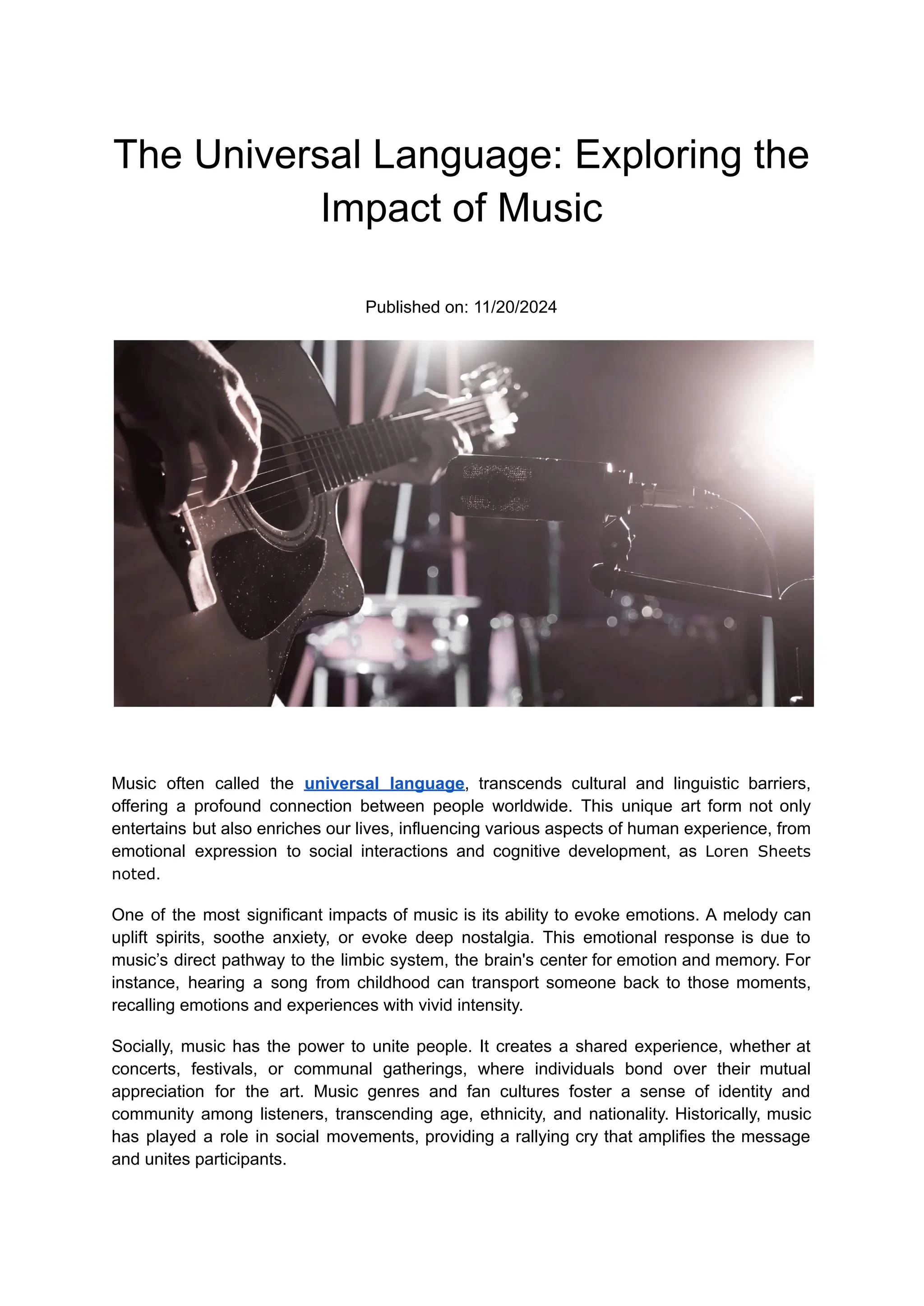 The Universal Language_ Exploring the Impact of Music.pdf
