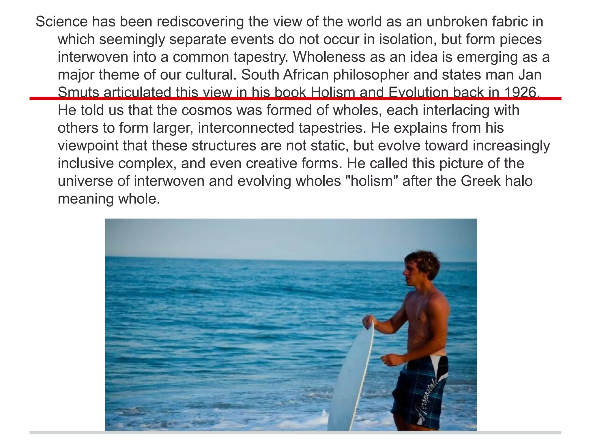 The universal tapestry | PPT