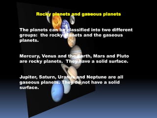 The universe | PPTX | Space and Astronomy | Science