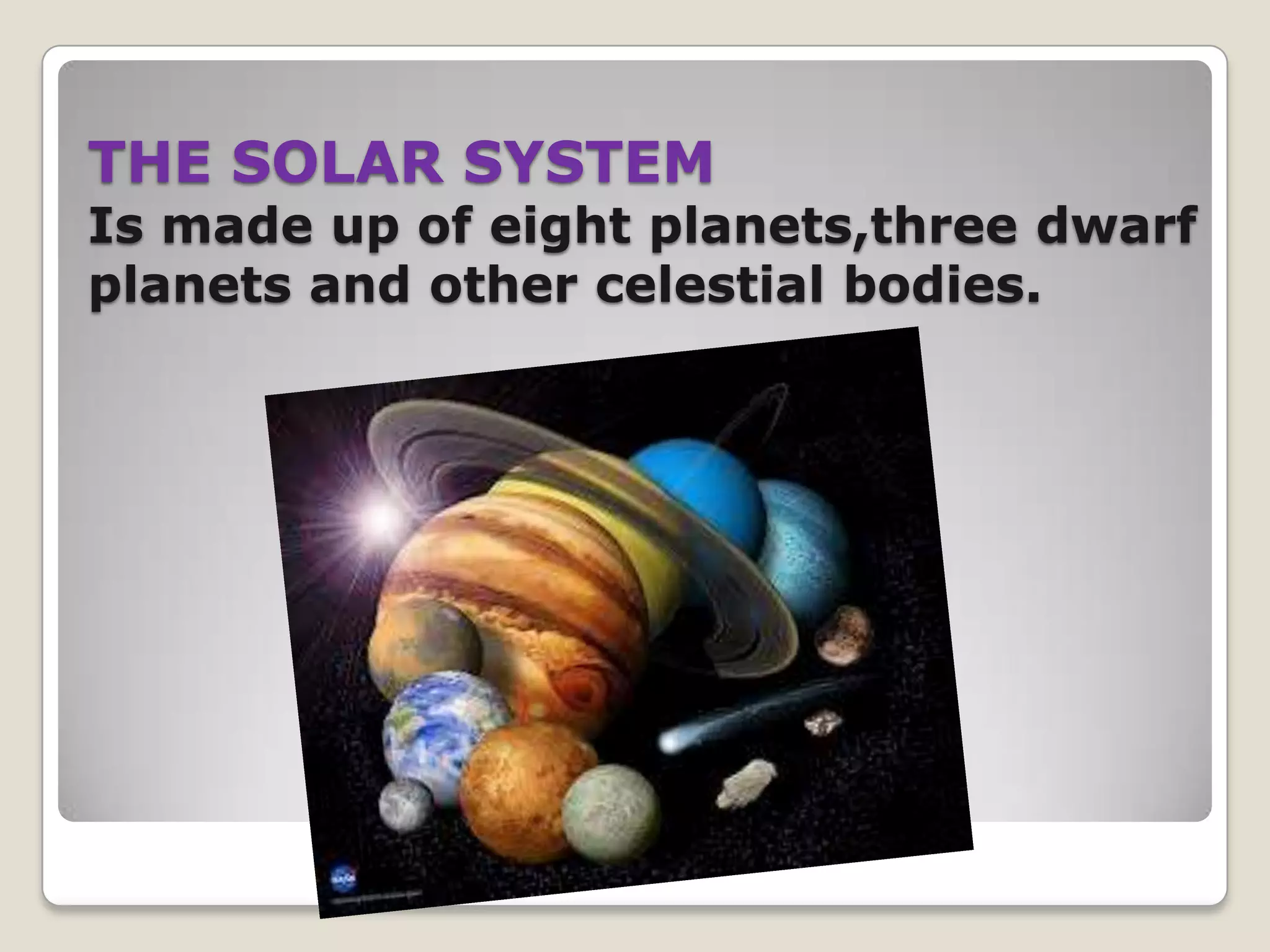 The universe | PPTX | Space and Astronomy | Science