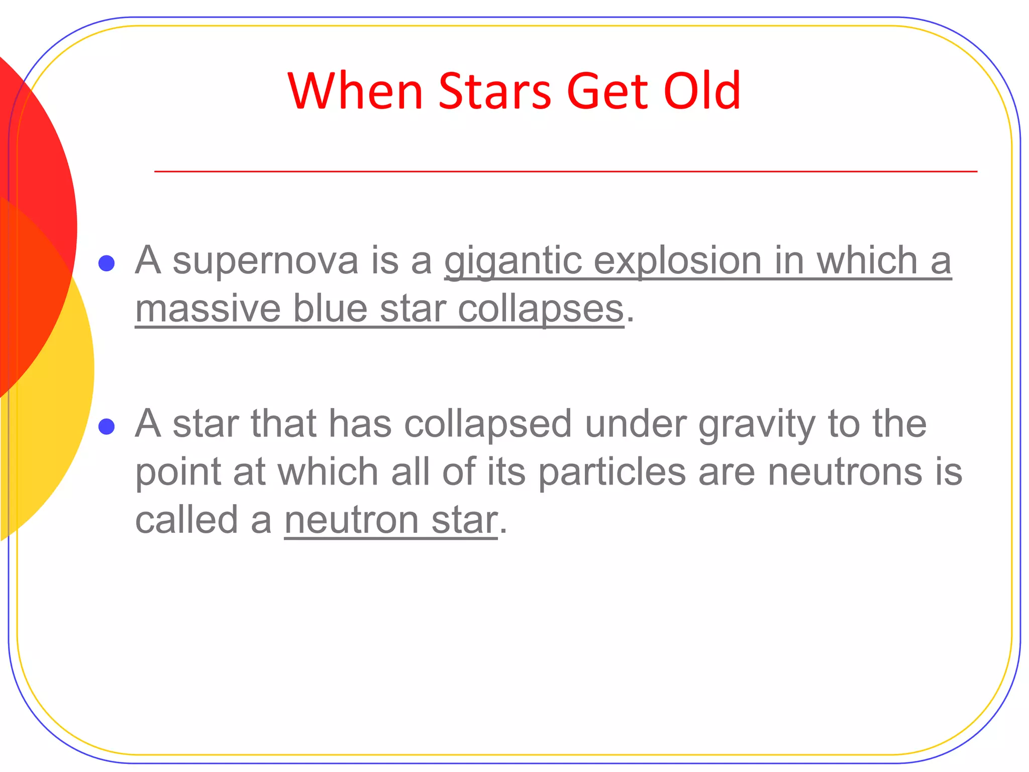 Stars, Galaxies, and the Universe | PPTX