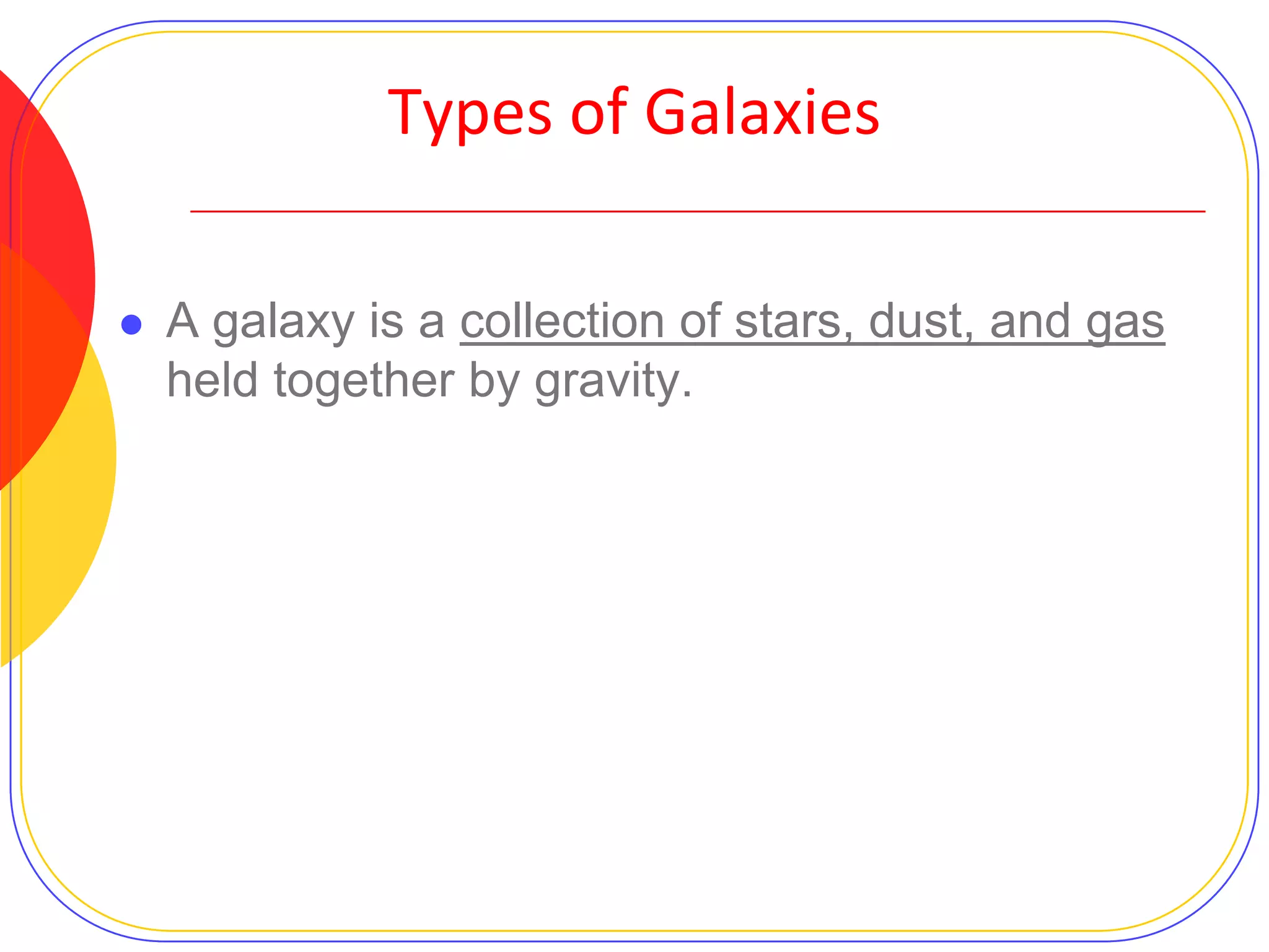 Stars, Galaxies, and the Universe | PPTX