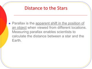 Stars, Galaxies, and the Universe | PPTX