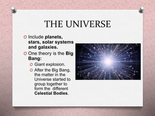 The universe | PPTX