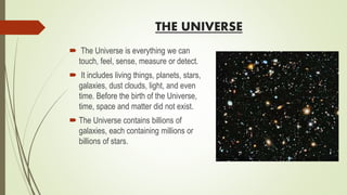 THE UNIVERSE | PPT